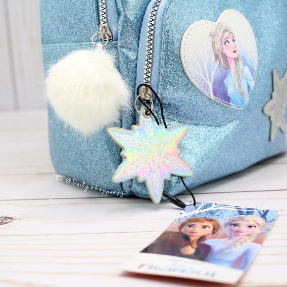 Disney | Accessories | Disney Frozen Elsa Glitter Mini Backpack | Poshmark